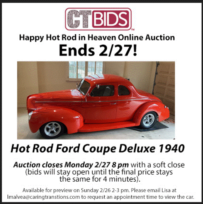 Happy Hot Rod in Heaven Online Auction - Classics on Autotrader