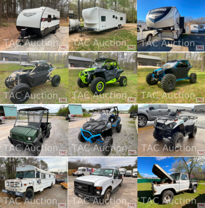 TAC Auction - Vehicle, Powersports, RV & Equipment - Live Virtual ...
